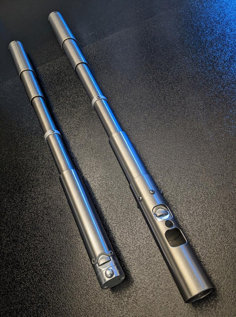 V3.2 Titanium Telescopic Bo Staff - Springloaded Escrima Detatchable ...